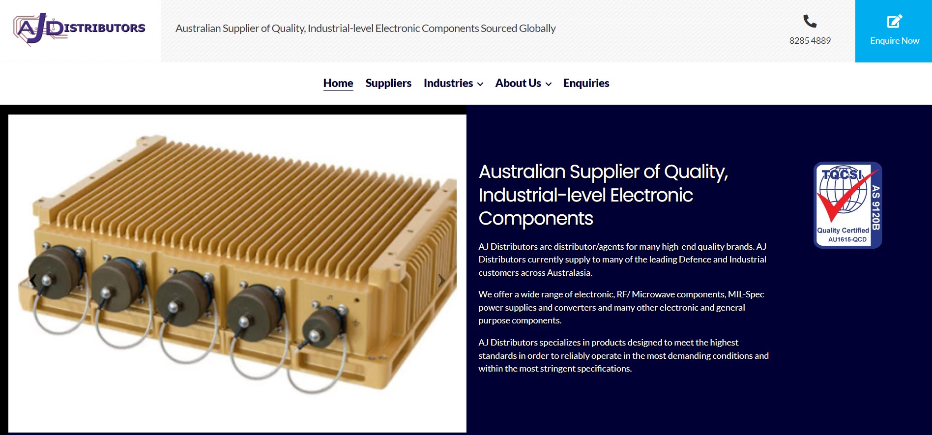 AJ Distributors - Australian Supplier of Quality, Industrial-level ...